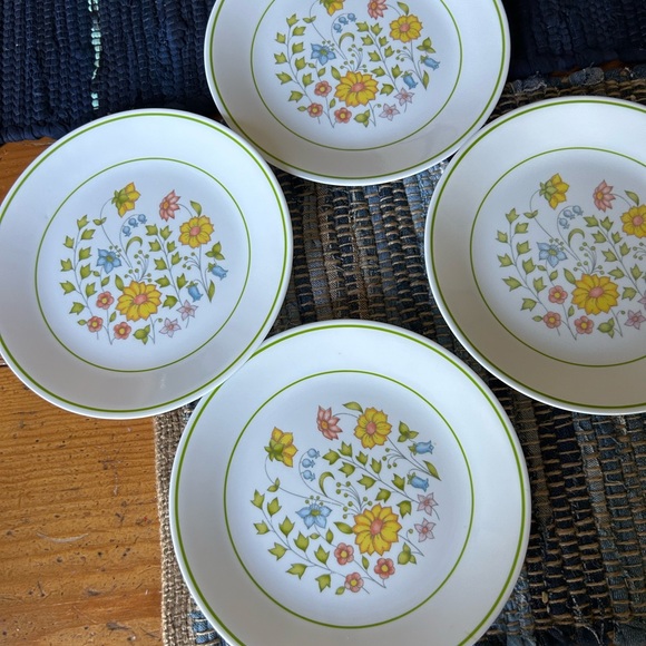 Corelle | Dining | Corelle Spring Meadow 4 Luncheon Plates 85 | Poshmark